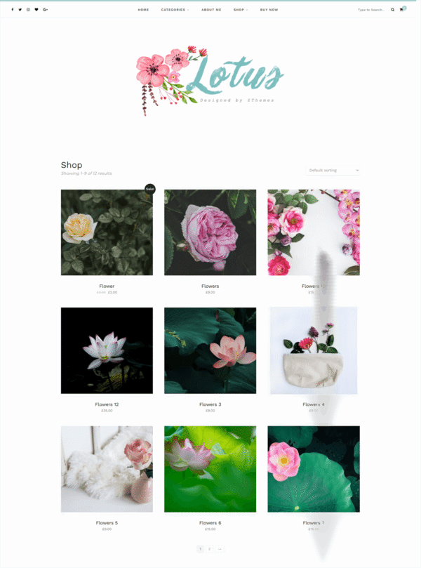 Lotus – Personal Lifestyle WordPress Blog Theme - ZThemes Studio